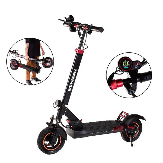 Patinete Elétrico Potente 500W Scooter Ultra Impact com Duplo ...