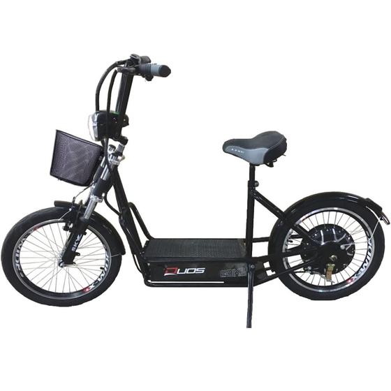 Patinete Scooter Elétrico motor de 800W 48V 15Ah Alarme e Farol Preto ...