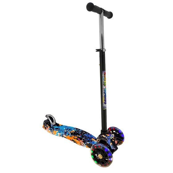 Patinete Scooter Infantil Light Speed Colorido Com Luz 88 Cm - Zippy ...