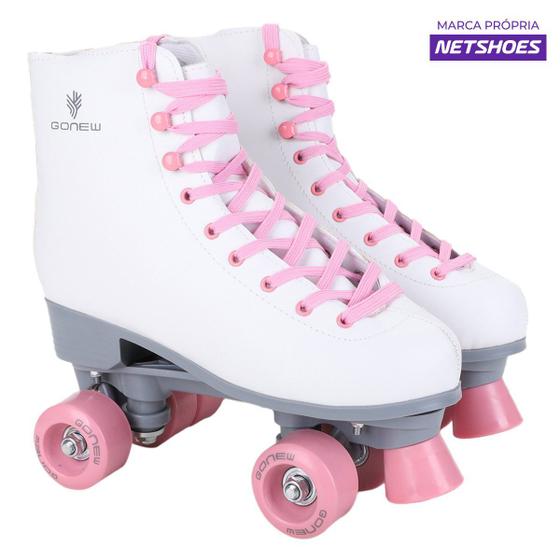 Patins Gonew 4 Rodas Quad Feminino - Patins 4 Rodas - Magazine Luiza