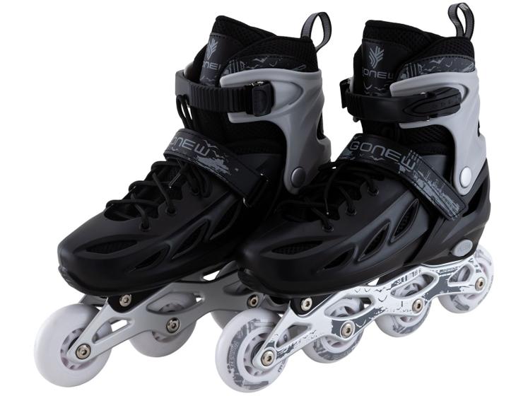 Patins In Line Gonew Fitness Abec 9 - Preto - Patins in Line - Magazine ...