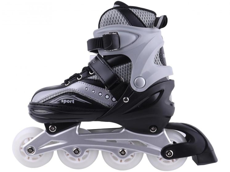 Patins In Line Infantil Gonew Bearing Abec-7 - Cinza - Patins in Line ...