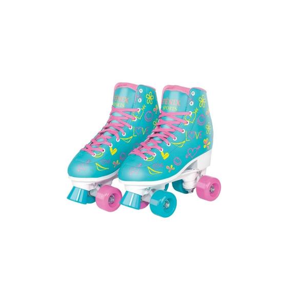 Patins Infantil 4 Rodas Ajustável Roller Skate Fenix - Fenix Brinquedos ...