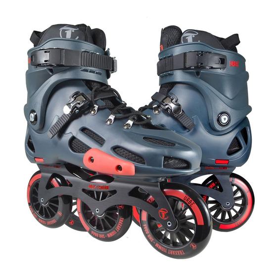 Patins Traxart Freestyle Urban URB-E - Rodas 110mm ABEC-7 Cromo ...