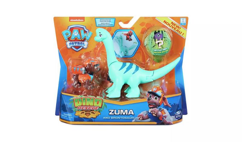Patrulha Canina Dino Rescue Zuma e Brontossauro - Sunny - Bonecos ...