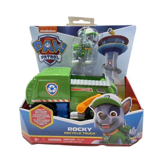 Paw Patrol Everest Ryder Rex Skye Chase Rocky Zuma Veículos Com Figuras ...