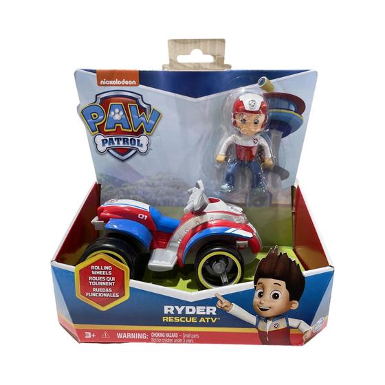 Paw Patrol Everest Ryder Rex Skye Chase Rocky Zuma Veículos Com Figuras ...