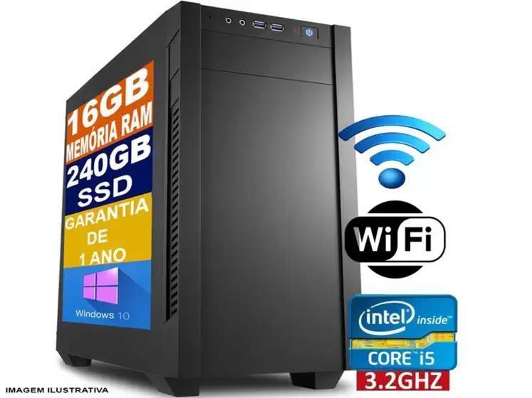 Pc Computador Cpu Core I5 Ssd 240gb + 16gb Memória Ram - intel - CPU ...