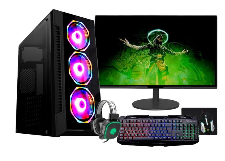 Pc Gamer Barato Completo Intel I5 8Gb Ssd 480Gb Geforce 2Gb - Fácil ...