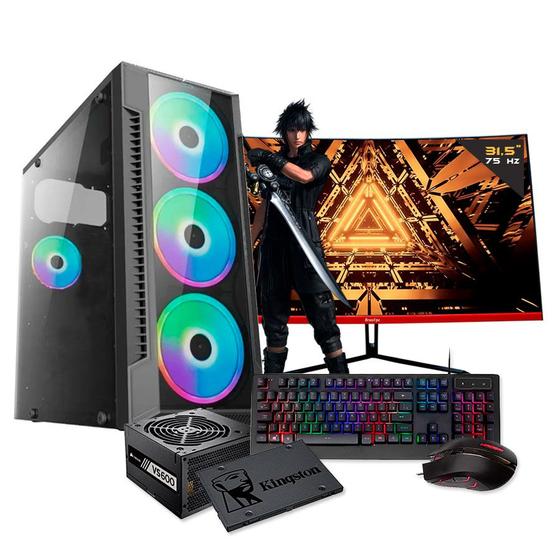 Pc Gamer Completo i5 3 16GB DDR3 GTX 1650 SSD 120GB HD 1TB - Intel ...