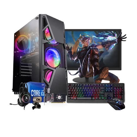 Pc Gamer Completo I5 8GB GT 740 HD 1TB Fonte 500W Mon 19 - Fnew ...
