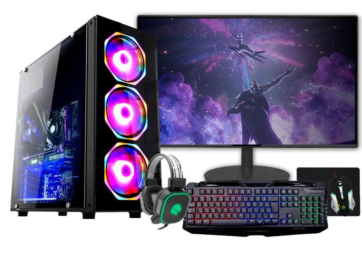 Pc Gamer Completo Intel I7 4 16Gb Gtx 1050Ti 4Gb Hd 500Gb - Fácil ...