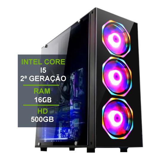 Pc Gamer Computador Cpu Intel I5 Hd 500gb Memoria Ram 16gb - MRP ...