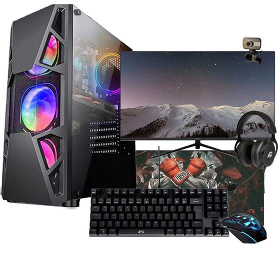 Pc Gamer i7 Ssd 120Gb Gtx1050 2GB 16Gb Hd 1Tb Monitor 27'' - AMORIM ...