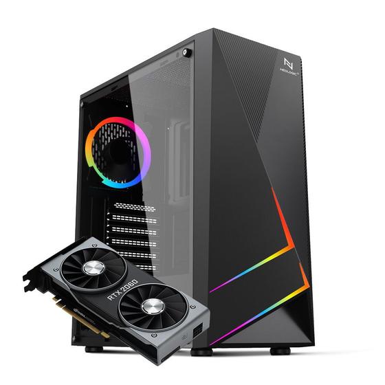 Pc Gamer Neologic NLI83188 Intel i5-10400F 8GB (RTX 2060 6GB) SSD 240GB ...