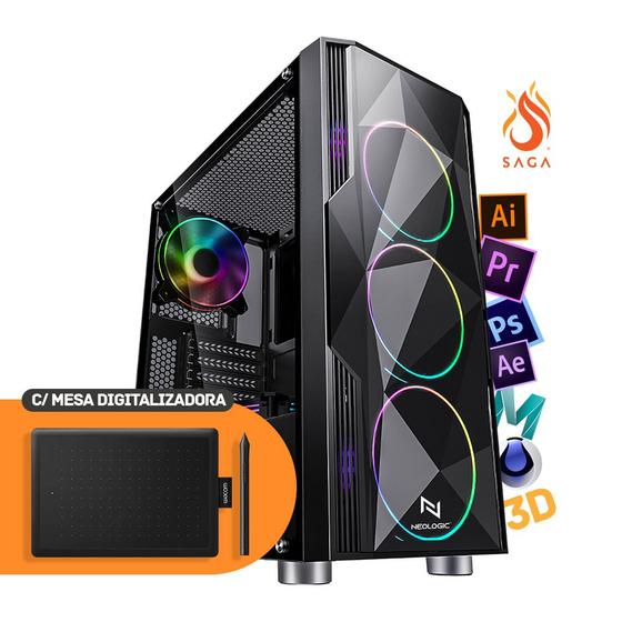 Pc neologic by saga 3d plus nli83359 intel i5 10400f 16gb (rtx 3060 ...
