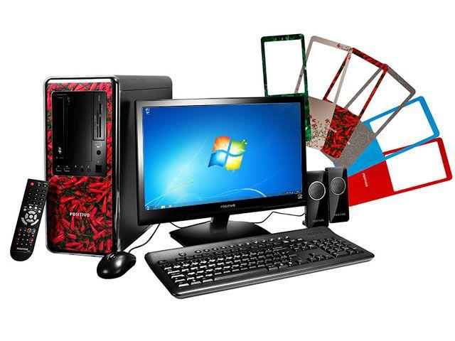 PC Positivo PCTV D3700 c/ Intel Pentium Dual Core - 2GB 500GB Monitor ...