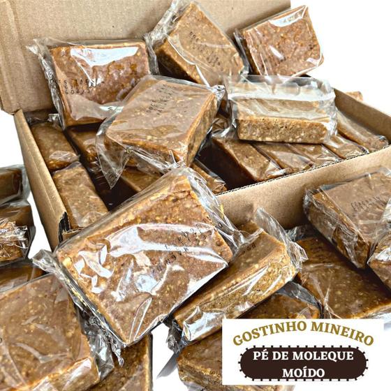 Pé de Moleque Moído Tradicional Doce Caixa Com 20 Unidades - Doces ...