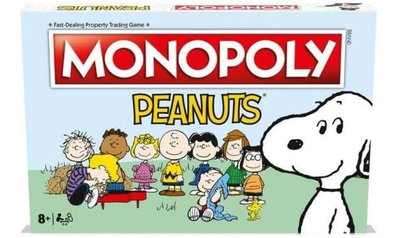 Peanuts Monopoly Board Game English Edition, Jogo de Família para ...