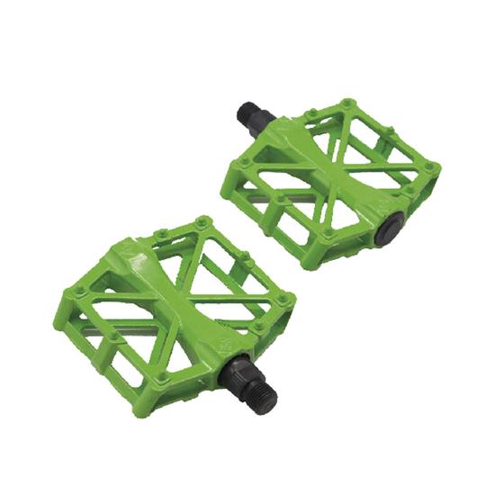 Pedal Al Plataforma Rontek BPED-031 Rosca Grossa 9/16 Verde - Pedal de ...