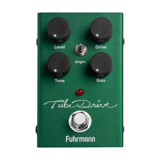 Pedal de Distorção Overdrive FUHRMANN Tube Drive II - Pedal para ...