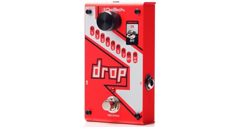 Pedal de Efeitos Digitech The Drop Tune Pitch Shifter V2 para Guitarra ...