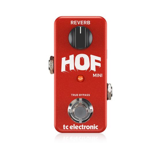 Pedal de Reverb Para Guitarra HALL OF FAME 2 MINI - TC ELETRONIC ...