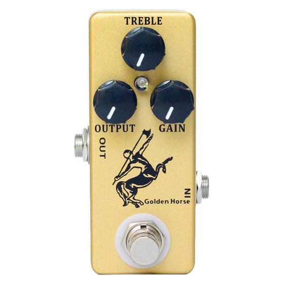Pedal Efeito Overdrive Golden Horse Mosky Clone Klon Centaur - Pedal ...