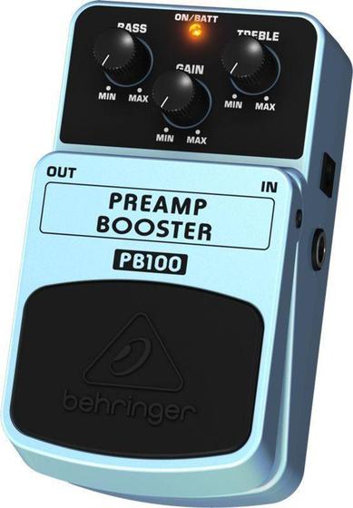 Pedal Para Guitarra Pream Booster Behringer PB100 - Pedal para ...