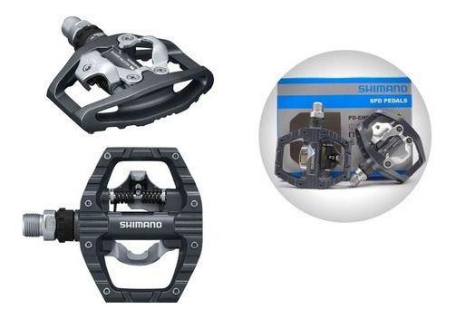 Pedal Shimano Clip E Plataforma Pd-eh500 Misto Preto Bike - Pedal de Bicicleta - Magazine Luiza
