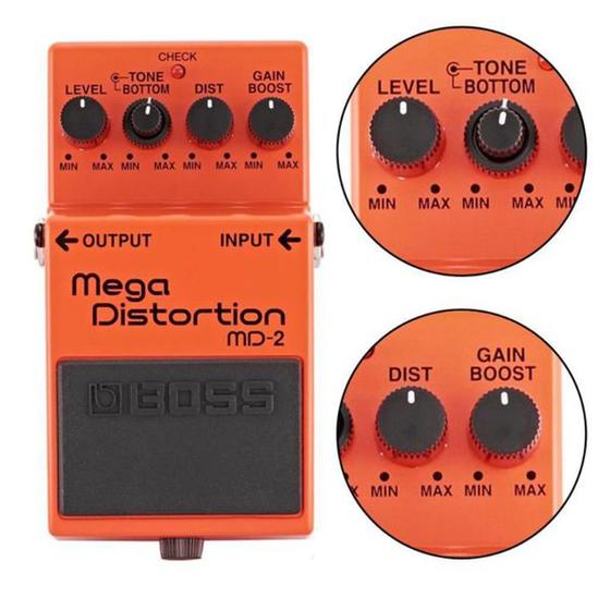 Pedaleira Mega Distortion MD-2 - Boss C/NF E GARANTIA - Pedal para ...