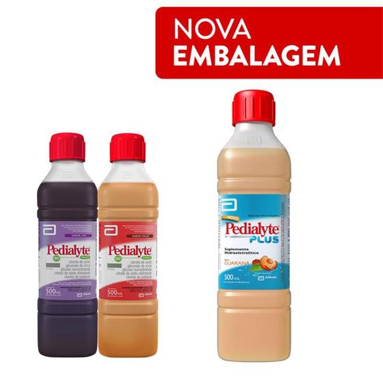 Pedialyte Plus Guaraná 500ml - Isotônico e Hidrotônico - Magazine Luiza