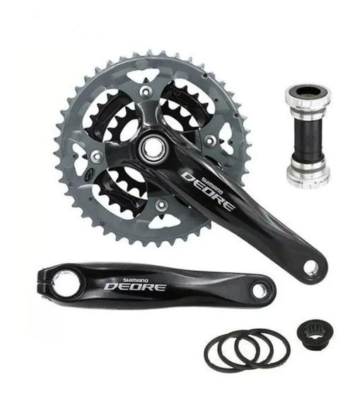 Pedivela Shimano Deore M590 44x32x22 175mm 9v - Pedivela de Bicicleta - Magazine Luiza