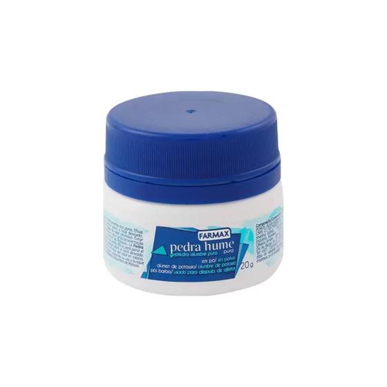 Pedra Hume Farmax Pó 20g - Água Boricada - Magazine Luiza