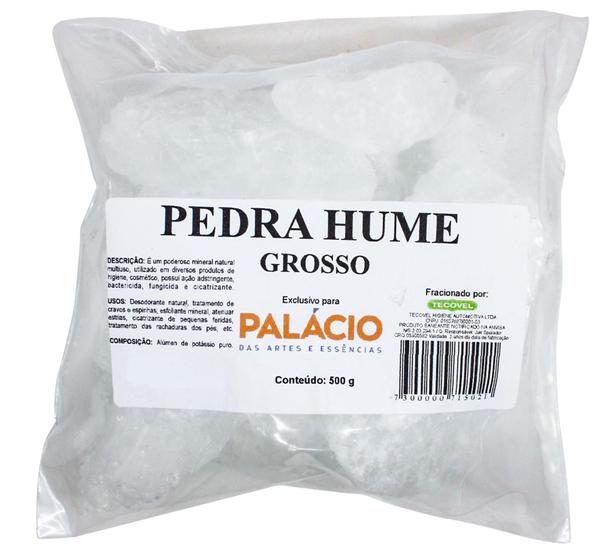 Pedra Hume Grosso 500 g - Palácio das Artes e Essências - Adstringente ...