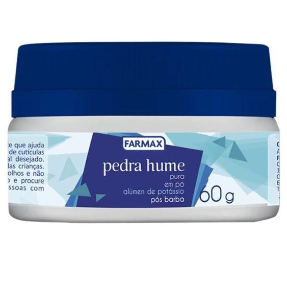 Pedra Hume Pura - 20g - Farmax - Adstringente Facial - Magazine Luiza