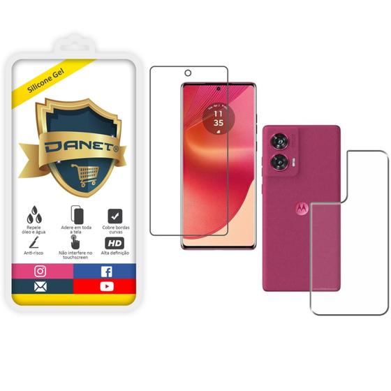 Película Danet Frente e Verso Para Motorola Edge 50 Fusion - Película para Celular - Magazine Luiza