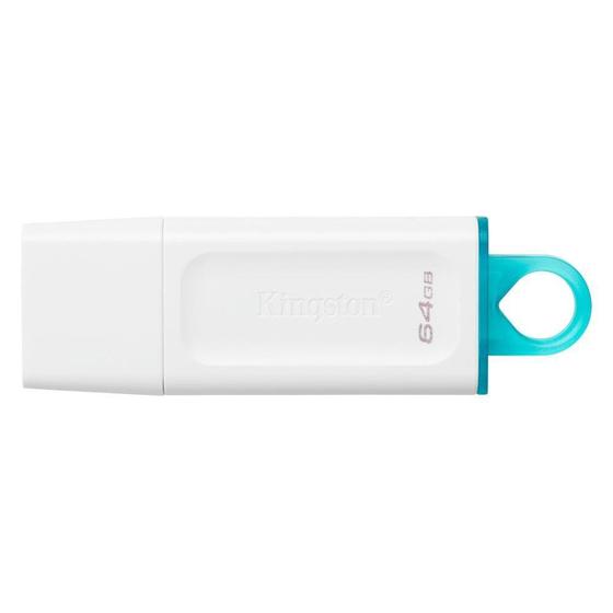 Pen Drive 64GB DataTraveler Exodia Kingston, USB 3.2, Branco - KC-U2G64 ...