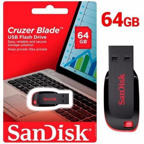 Pen drive 64gb - SANDISK - Pen Drive - Magazine Luiza