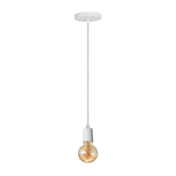 Pendente aluminio orbital branco kin light - Pendente - Magazine Luiza
