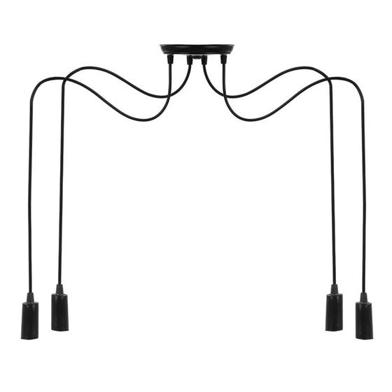 Pendente Aranha Com 4 E 6 Soquetes Com Desviador Plástico Termoplástico ...