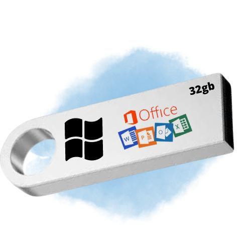 Pendrive Bootável Windows 7/8/10/11 - Linux + Office - Variado - Pen ...