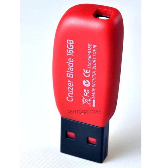 Pendrive Sandisk Cruzer Blade 16Gb - Pen Drive - Magazine Luiza