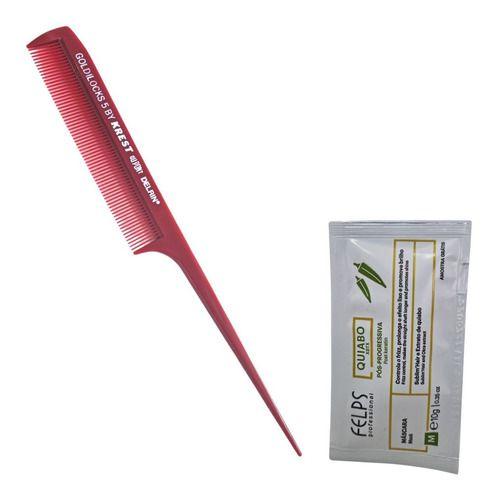 Pente Krest Red Profissional Nº 5 Carbono Original De Alta Qualidade ...