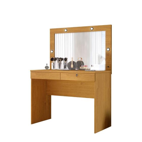 Penteadeira Camarim Capricho Com Espelho e LED JCM - JCM Movelaria - Penteadeira Camarim ...