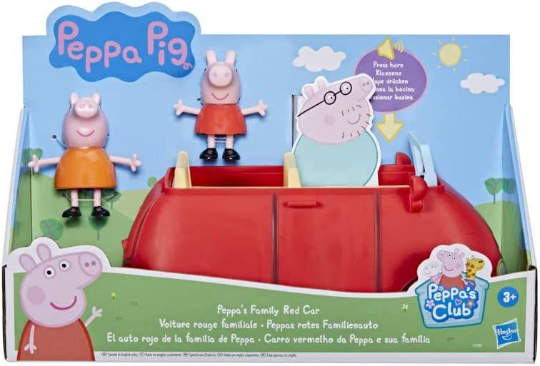 Peppa Pig Aventuras da Peppa com Carro Vermelho F2184 Hasbro - Carrinho ...