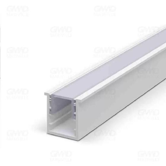 Perfil Embutir Pra Fita Led+difusor Fosco Minima Light 90cm - Perfi ...