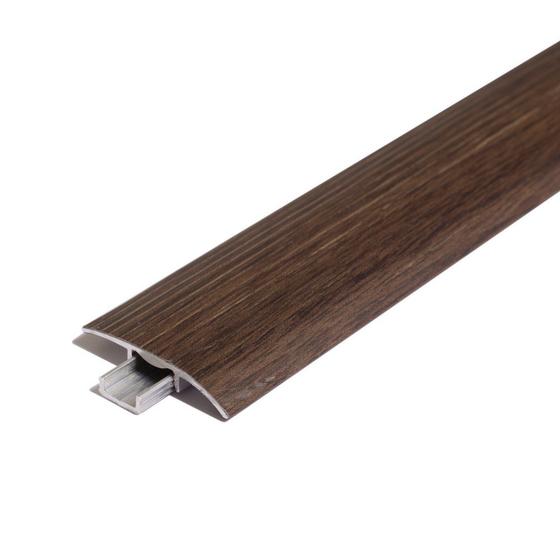 Perfil R Alumínio Ruffino 210cmx4,2mm (Barra) Ipê - Acabamento para ...