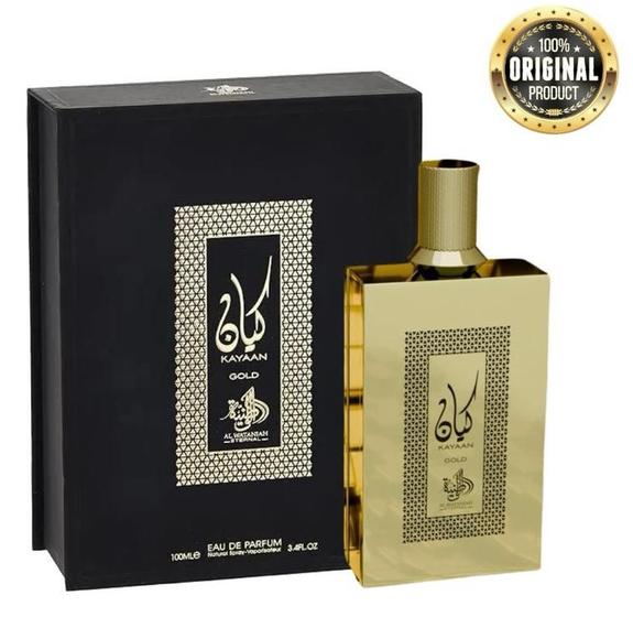 Perfume Árabe Kaayan Gold Al Wataniah Eau de Parfum Masculino Original ...