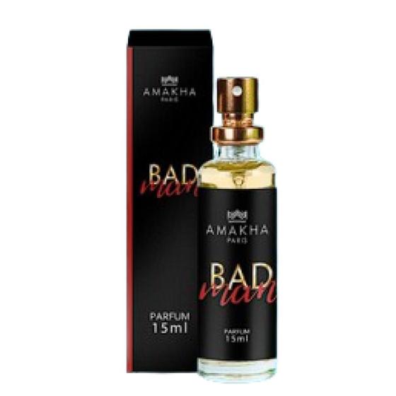 Perfume Bad Man Parfum Masculino Amakha Paris 15ml - Perfume Masculino ...